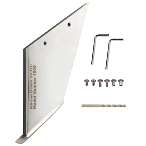 Boat Skeg Repair Guard Replacement Kit Fits Mercury Mariner 75-300 HP ...